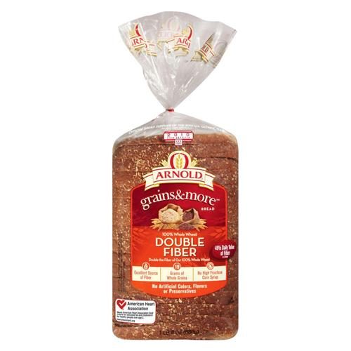Arnolds Whole Grain Classics Whole Wheat Double Fiber Bread | Fig App